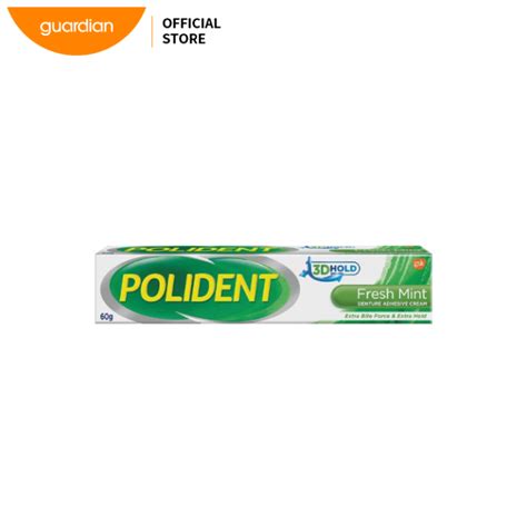 Polident Denture Adhesive 12 Hour Strong Hold Freshmint Paste 60g Lazada