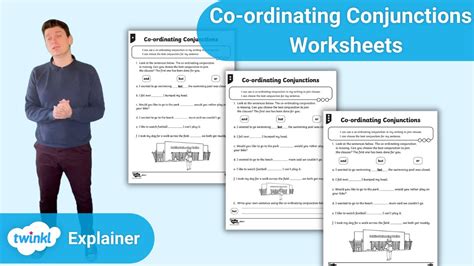 Conjunction Worksheets Joining Sentences