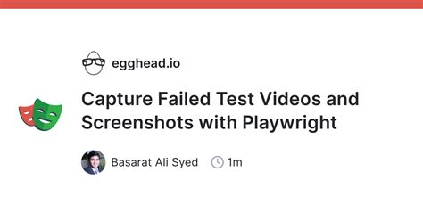 capture failed test videos and screenshots with playwright