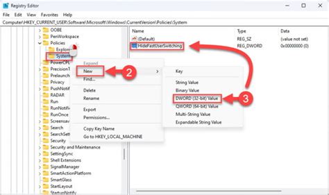 how to fix switch user option missing in windows 11 10