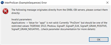 What Does Invalid Parameters Mean Hisgree