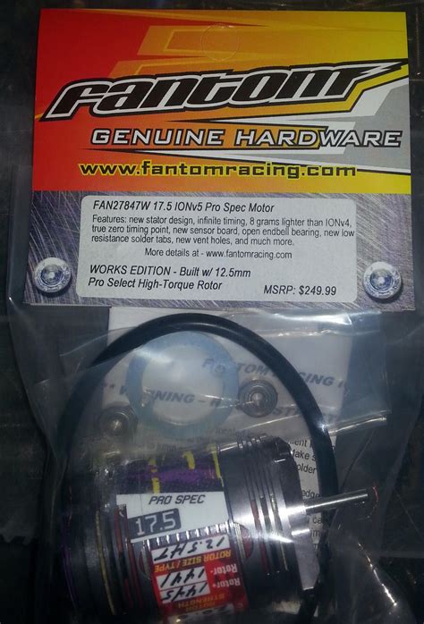 Fantom Racing High Performance R C Motors And Batteries Page 11 R C Tech Forums