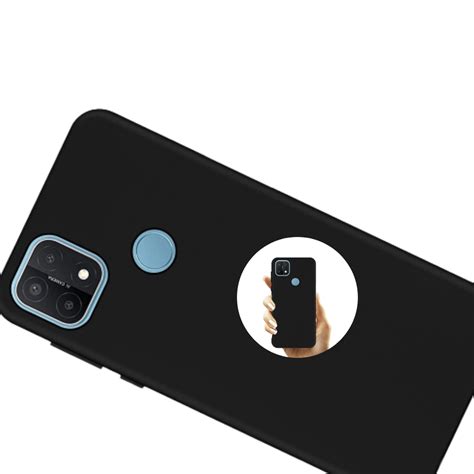 Oppo A15 Silicon Back Cover Soft Silicon NBmBazar