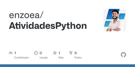 GitHub Enzoea AtividadesPython