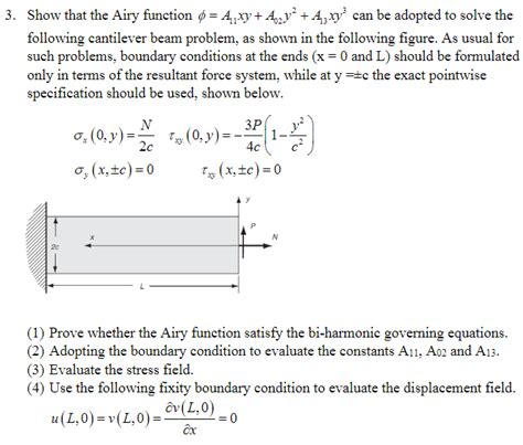 solved show that the airy function ϕ a11xy a02y2 a13xy3 can