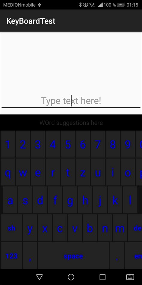 Java Why Does My Android Custom Keyboardview Overflow After Setting