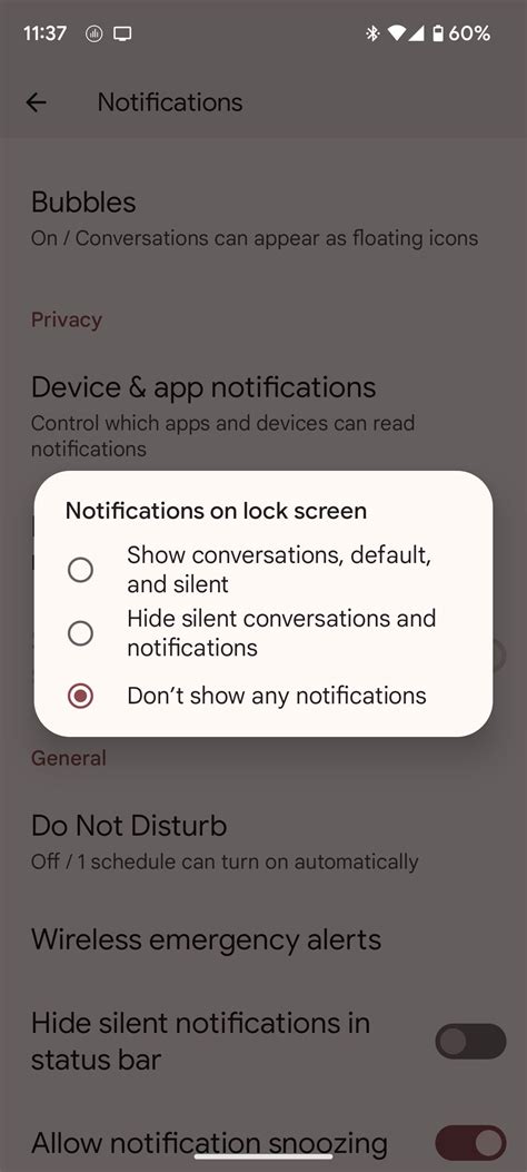 How To Make The Lock Screen Notifications On Android More Private