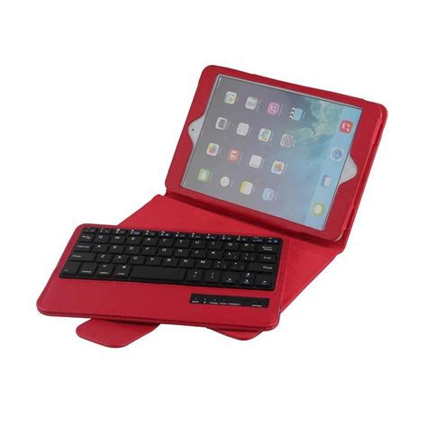 For Ipad Mini 2 3 4 Keyboard Case Pu Leather Cover Removable Wireless Bluetooth Keyboard Stand
