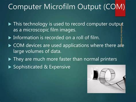 Computer Fundamentals Input And Output Devices Ppt Computer