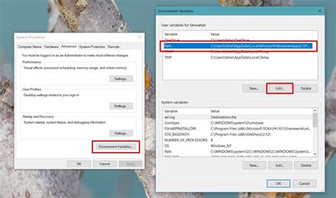 How To Set Path Environment Variables In Windows