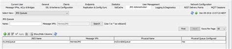 browsing messages on solace using hermesjms solace