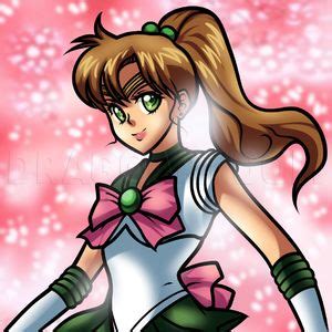 How To Draw Artemis From Sailor Moon Step By Step Drawing Guide By Dawn Dragoart Com