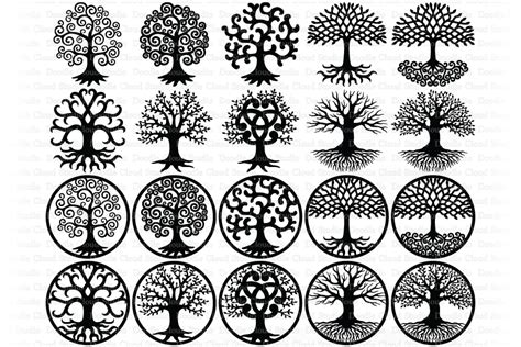 Tree Of Life SVG Tree Svg Tree Of Life Clipart Cut Files Design Bundles