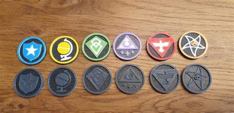 3d Printed Action Tokens Rarkhamhorrorlcg