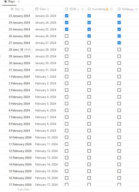 Is There A Way To Add A Streaks Counter To My Habits Database Rnotion
