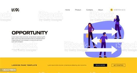 방문 페이지 템플릿 웹 사이트 배너 광고 및 마케팅 자료 온라인 광고 비즈니스 프레젠테이션 등에 대한 기회 개념 벡터