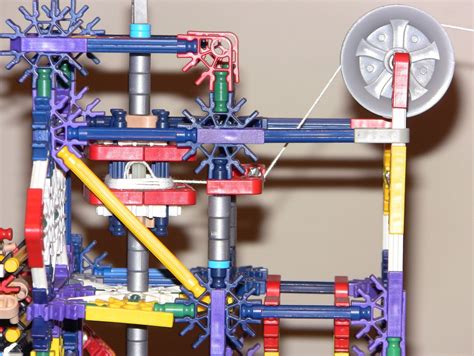 knex automatic drawbridge element 7 steps instructables