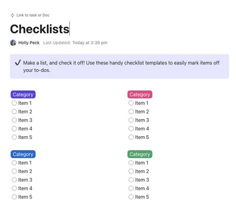 10 Closing Checklist Templates For Smooth Transitions Clickup