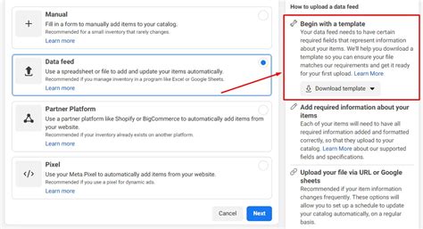 How To Set Up And Upload Facebook Product Feed To Catalog
