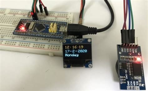 STM32 DS3231 Based Real Time Clock With OLED
