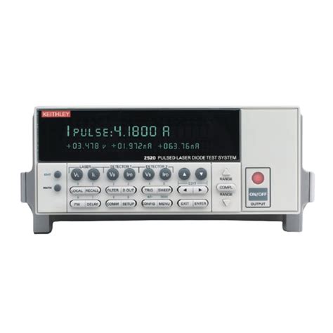 Keithley 2520 Pulsed Laser Diode Test System Trinergy Instrument จัดจำหน่าย สินค้า Tektronix