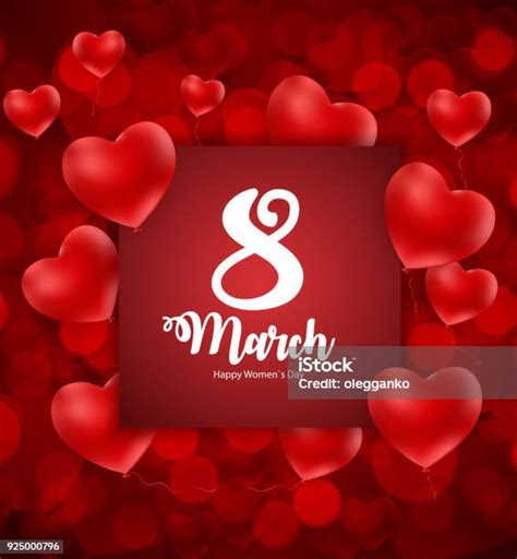 포스터 국제 행복 한 여자의 하루 8 3 월 꽃 인사말 카드 벡터 일러스트 레이 션 3월에 대한 스톡 벡터 아트 및 기타 이미지 3월 8 International