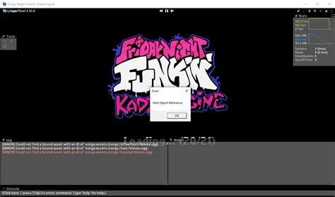 Bug Report 17 Kade Engine Crashes After Preload Windows · Issue