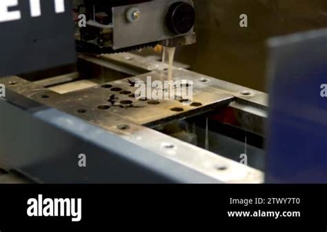 Automated Programmed Machine For Metal Processing With Supply Of