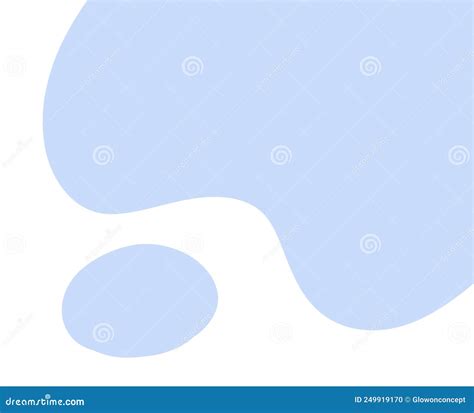 Soft Organic Shape Blob Pastel Form Elements For Decoration