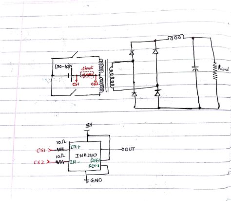 INA Current Measurement Is Not Accurate With Unwanted Resonance At The Output Amplifiers