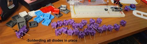 25 Button Macro Keypad By Mctech3d Download Free Stl Model