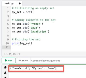 Python Create Empty Set How To Create Empty Set In Python Python Guides