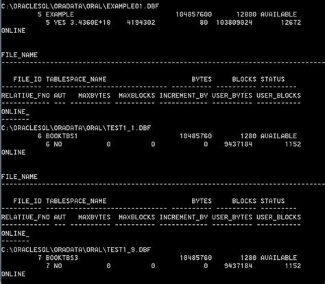 Oracle数据库物理存储结构管理 无桨之船 博客园