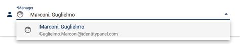 Identity Select Form Input Softwareidm