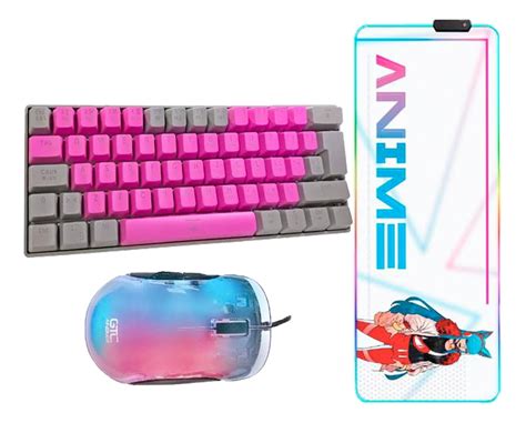 Combo Gamer Teclado Mecanico Mouse Pad Xl Rgb Megasoft Argentina