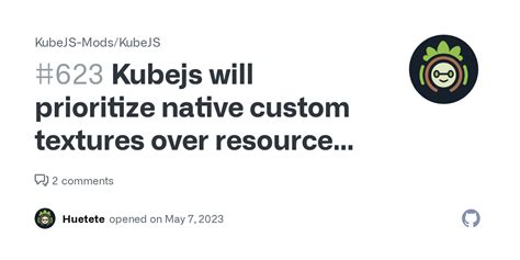 Kubejs Will Prioritize Native Custom Textures Over Resource Pack