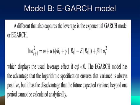 Ppt Week 10 Var And Garch Model Powerpoint Presentation Free Download Id 2991348