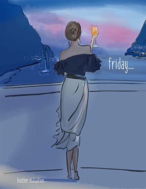 Heather Stillufsen Illustration Hello Friday