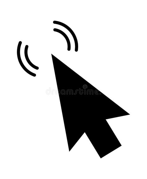 Click Cursor Set Computer Pointer Hand And Arrow Icon Press Pick