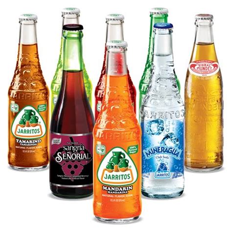 Authentic Mexican Soda Pack 8 Items Assorted