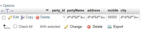 Mysql Store Gujrati Language In Phpmyadmin Stack Overflow