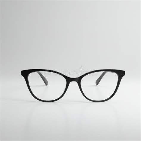 Black Rimmed Eyeglasses With A Classic Design Featuring A Thin Frame