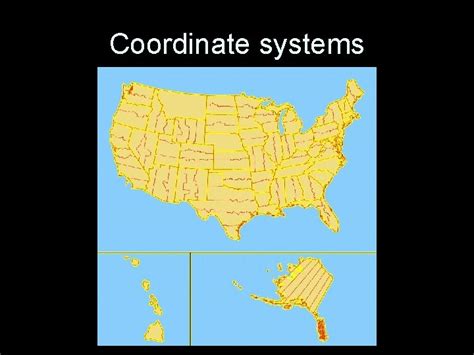projections and coordinate systems overview projections examples of
