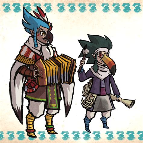 [other] [oc] Four Winds The Rito 🪶 R Zelda