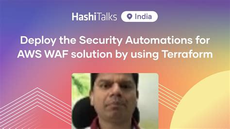 Deploy The Security Automations For Aws Waf Solution By Using Terraform Youtube