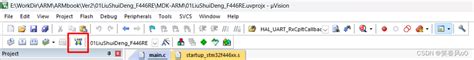 基础篇003 【stm32f446，nucleo f446re板】使用stm32cubemx创建mdk工程，实现流水灯