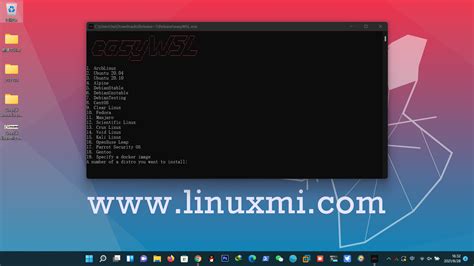 easywsl 将任何 linux docker 镜像转换为 wsl 发行版 linux迷