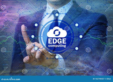 Fog And Edge Cloud Computing Concept Stock Image Image Of Edge