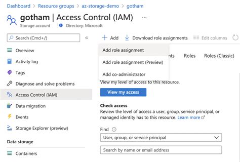 utilizar la api rest de azure storage desde postman con azure ad
