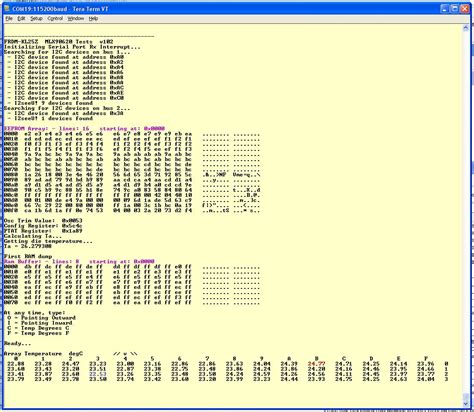 Kl25zmlx90620 Example Program Using The Mlx90620 And Kl25z Be Mbed